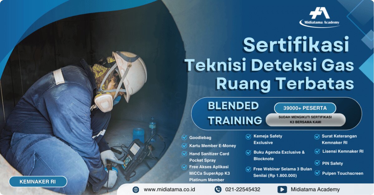 Teknisi Deteksi Gas Ruang Terbatas - Midiatama Academy