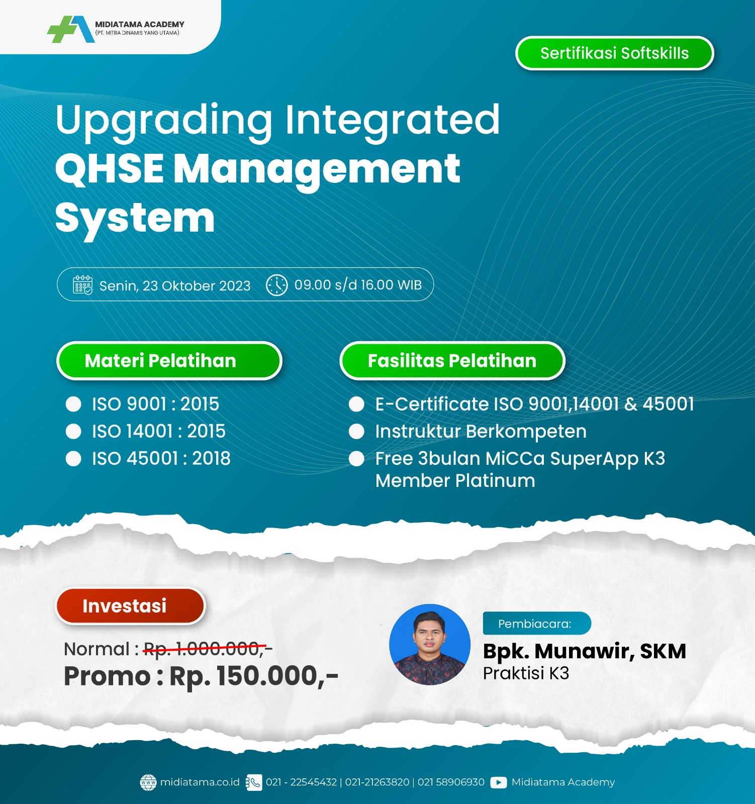 Awareness ISO 9001:2015 Quality Management System Batch 8 | Midiatama ...